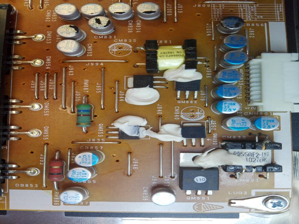 Averia Samsung - UE55C8000