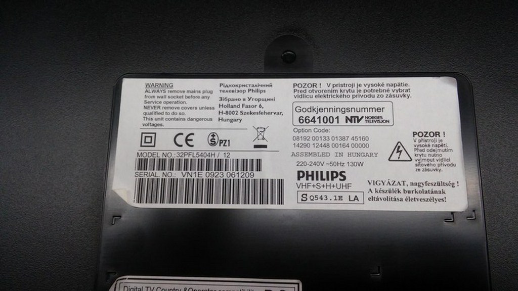 Consulta PHILIPS - 32PFL5404H/12