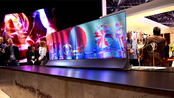 Primer televisor LG con panel OLED transparente